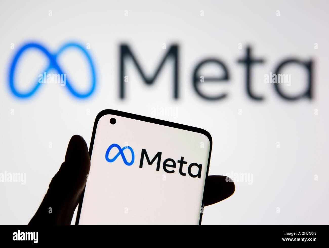 Méta Logo Banque d'image et photos - Alamy