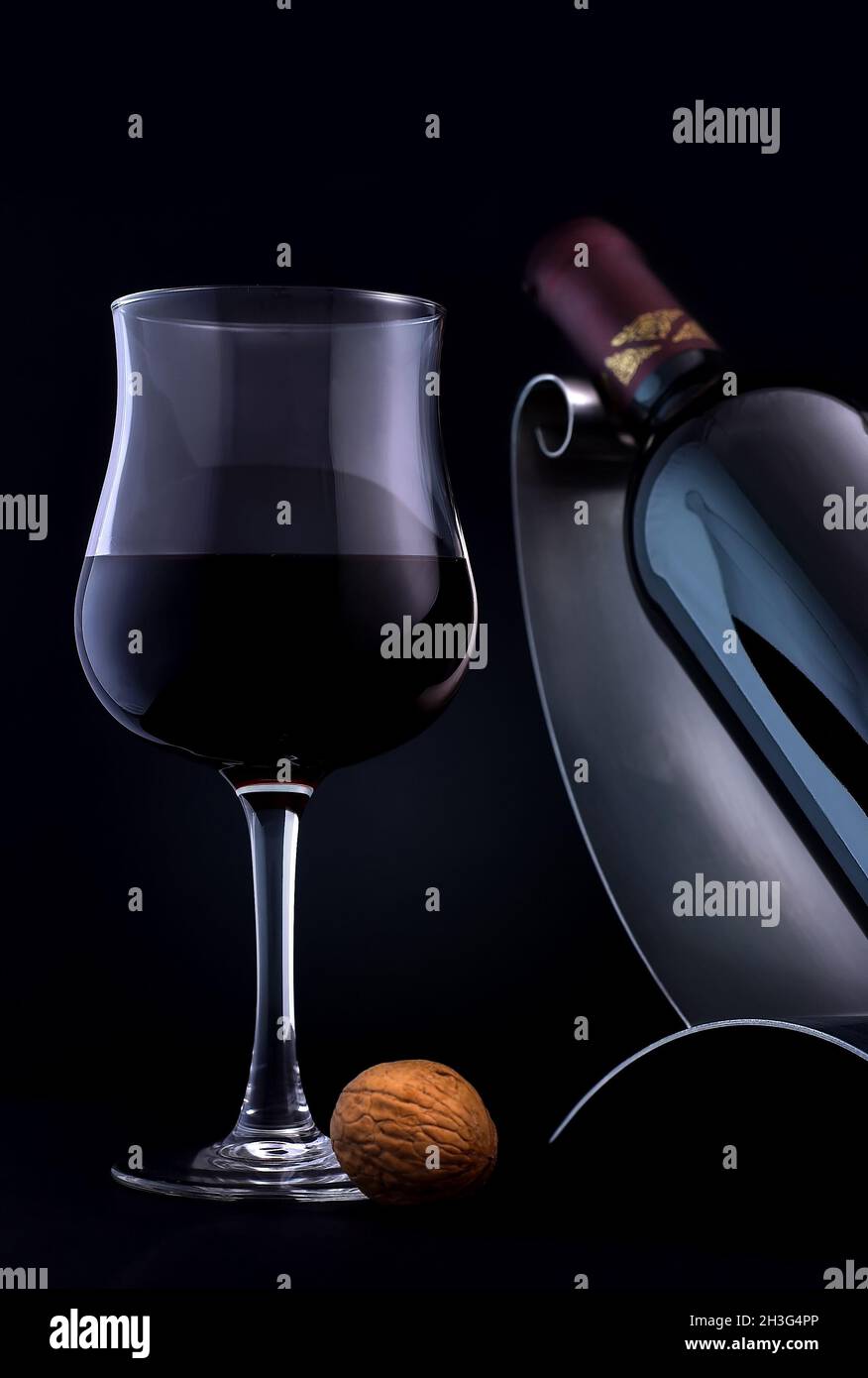 Vin rouge français de luxe Banque de photographies et d’images à haute ...