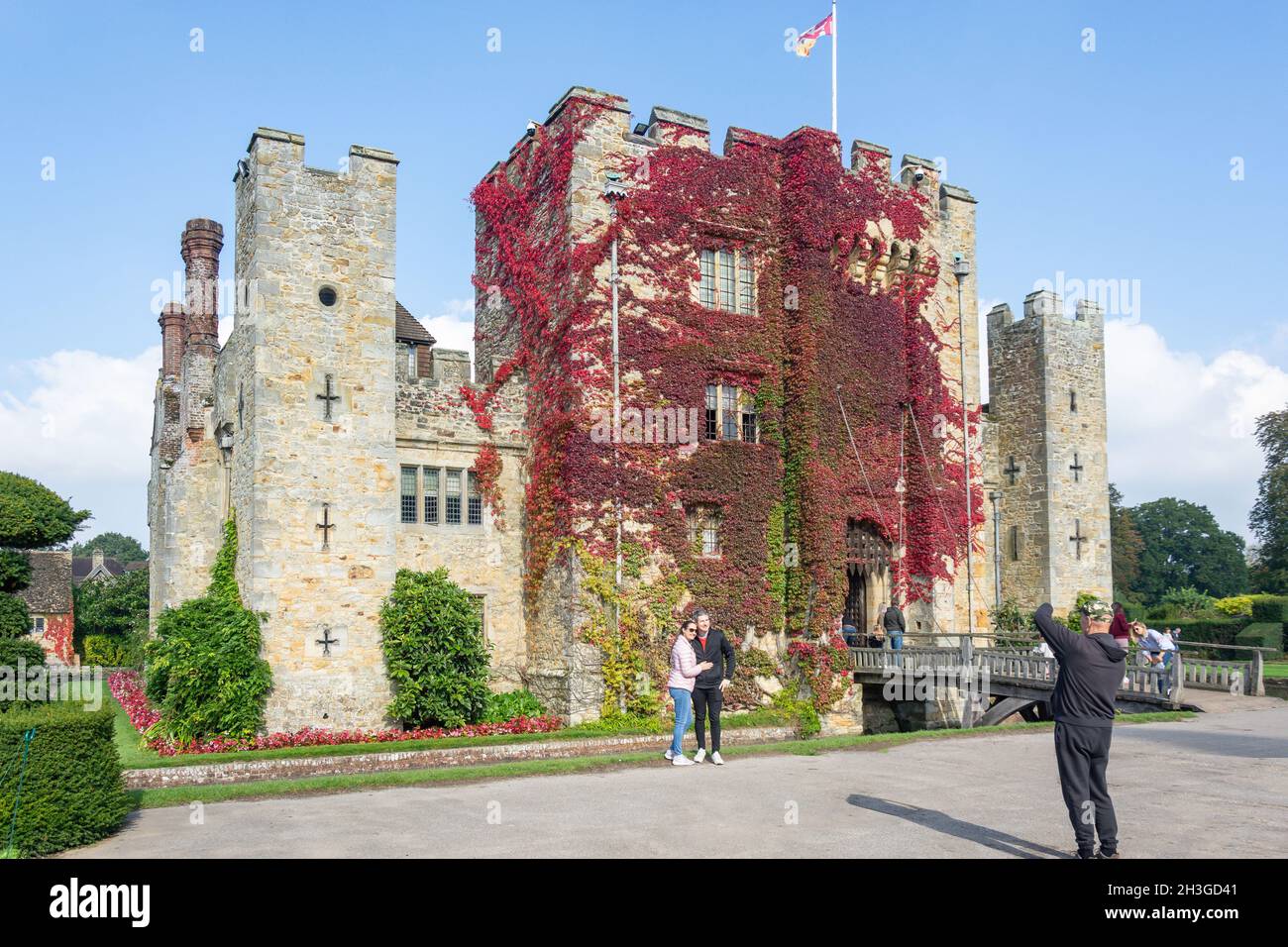 Hever Castle Village Banque d'image et photos - Alamy
