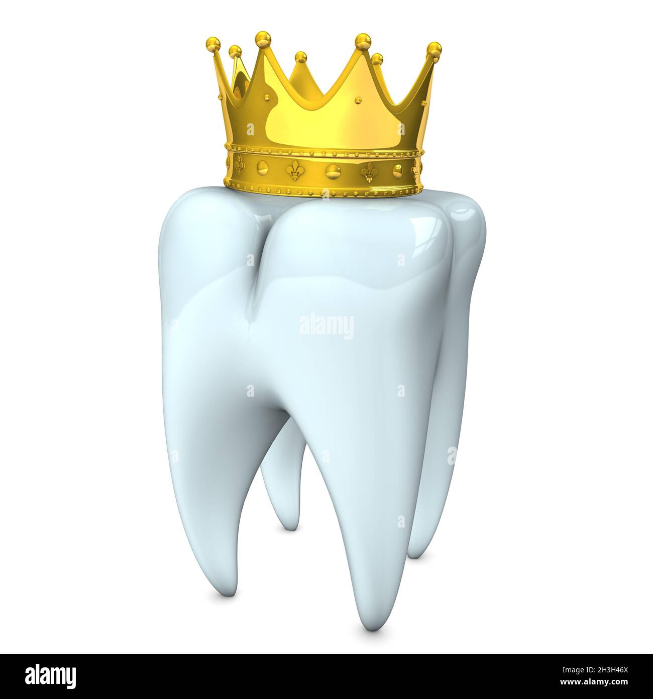 Tooth crown Banque de photographies et d’images à haute résolution - Alamy