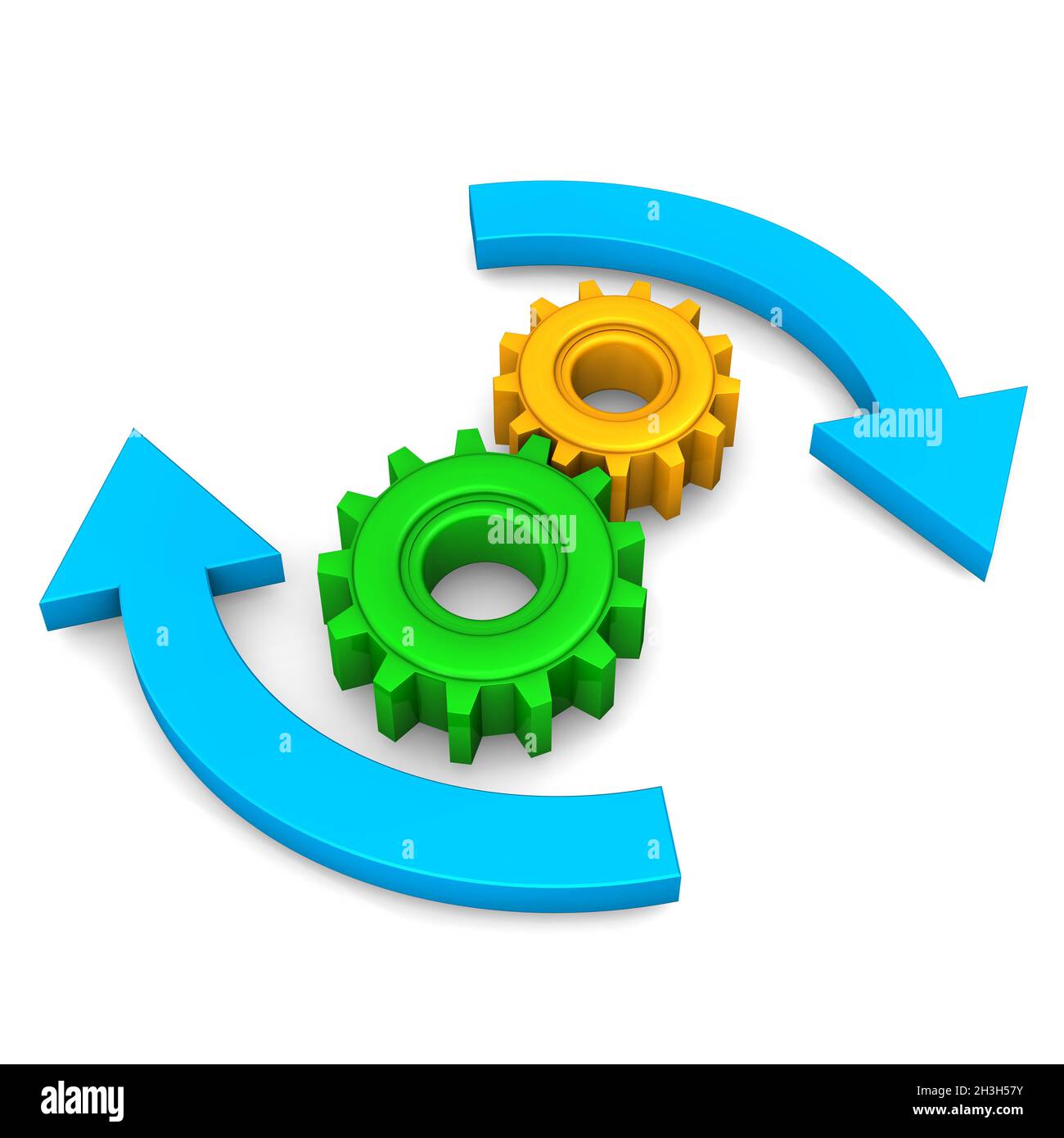 Processus du cycle de production Banque de photographies et d’images à ...