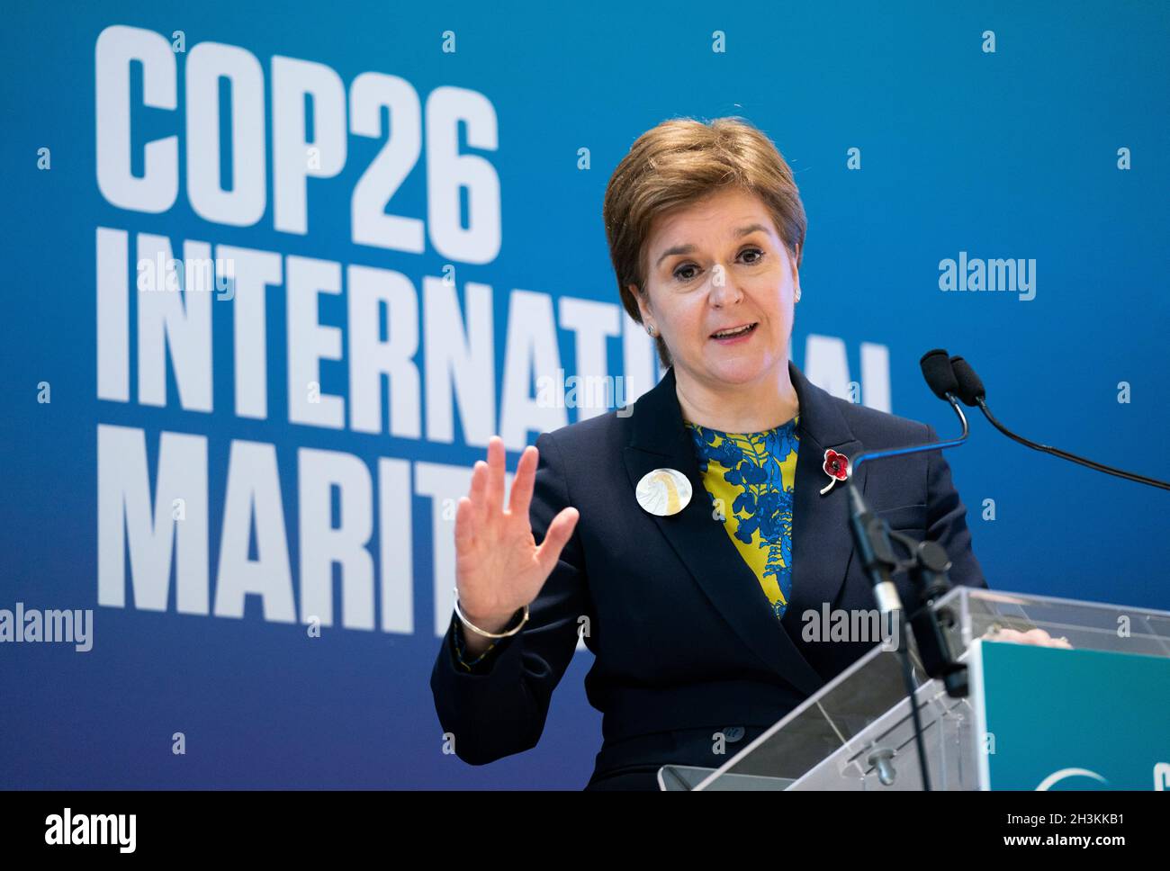 La première ministre Nicola Sturgeon ouvre officiellement le centre maritime international du ...