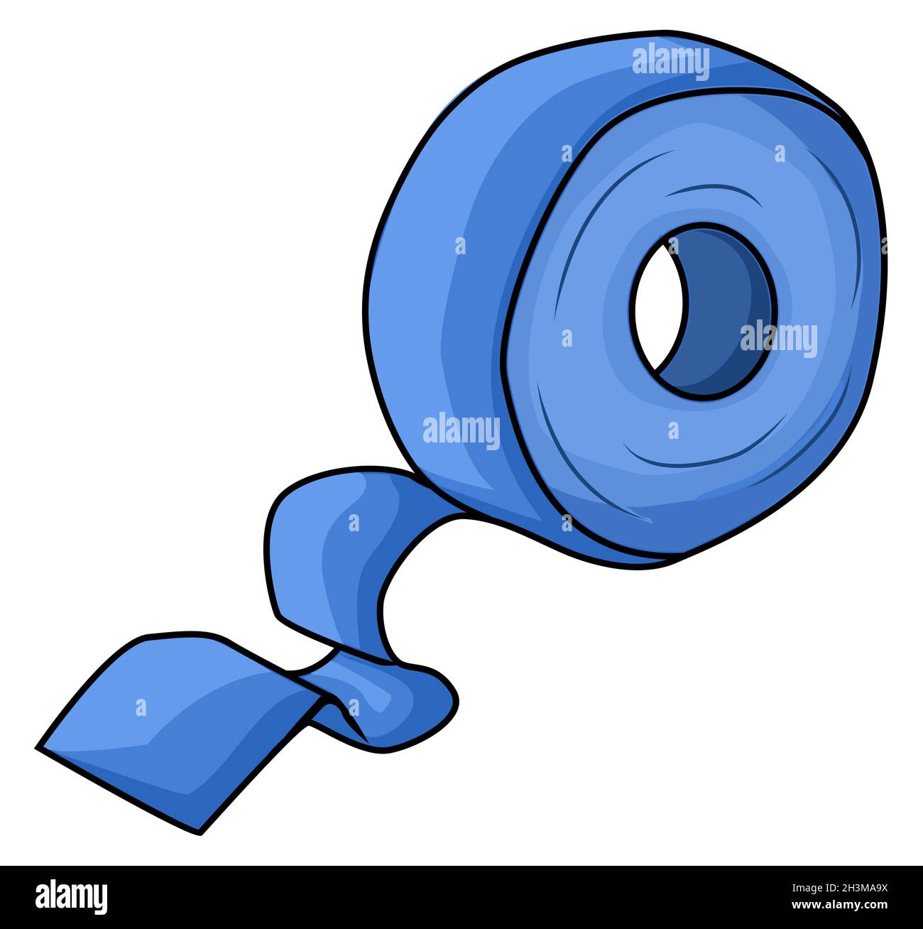 Bande de conduit dessin de couleur de dessin animé, illustration ...