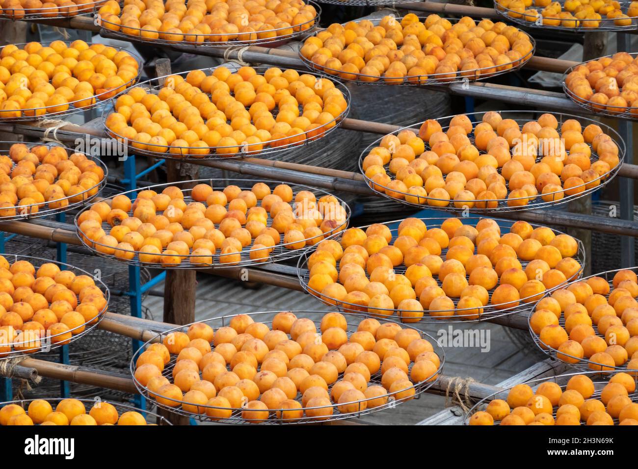 Dried persimmon Banque de photographies et d’images à haute résolution ...