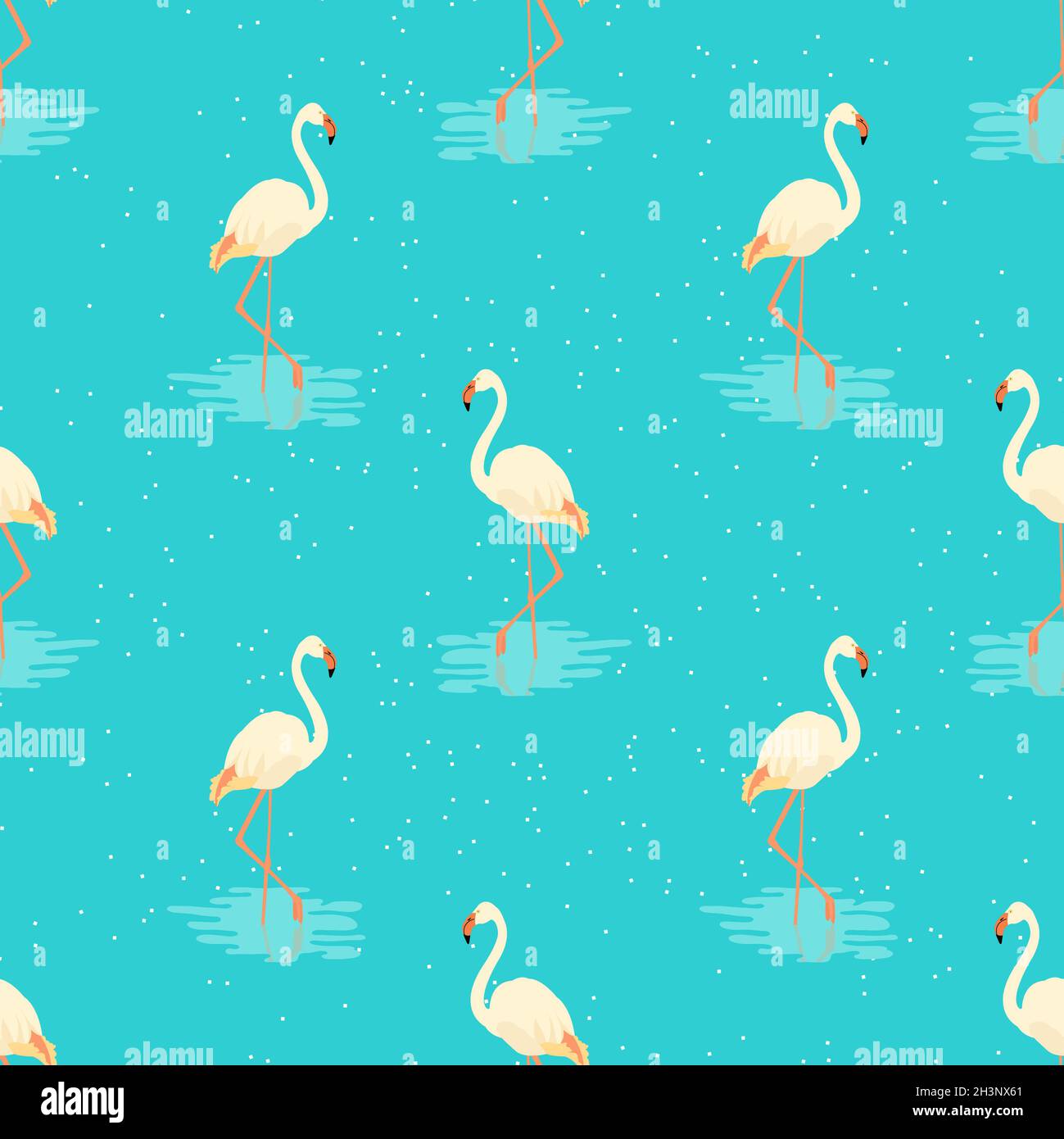 Flamingo pattern Banque de photographies et d’images à haute résolution ...