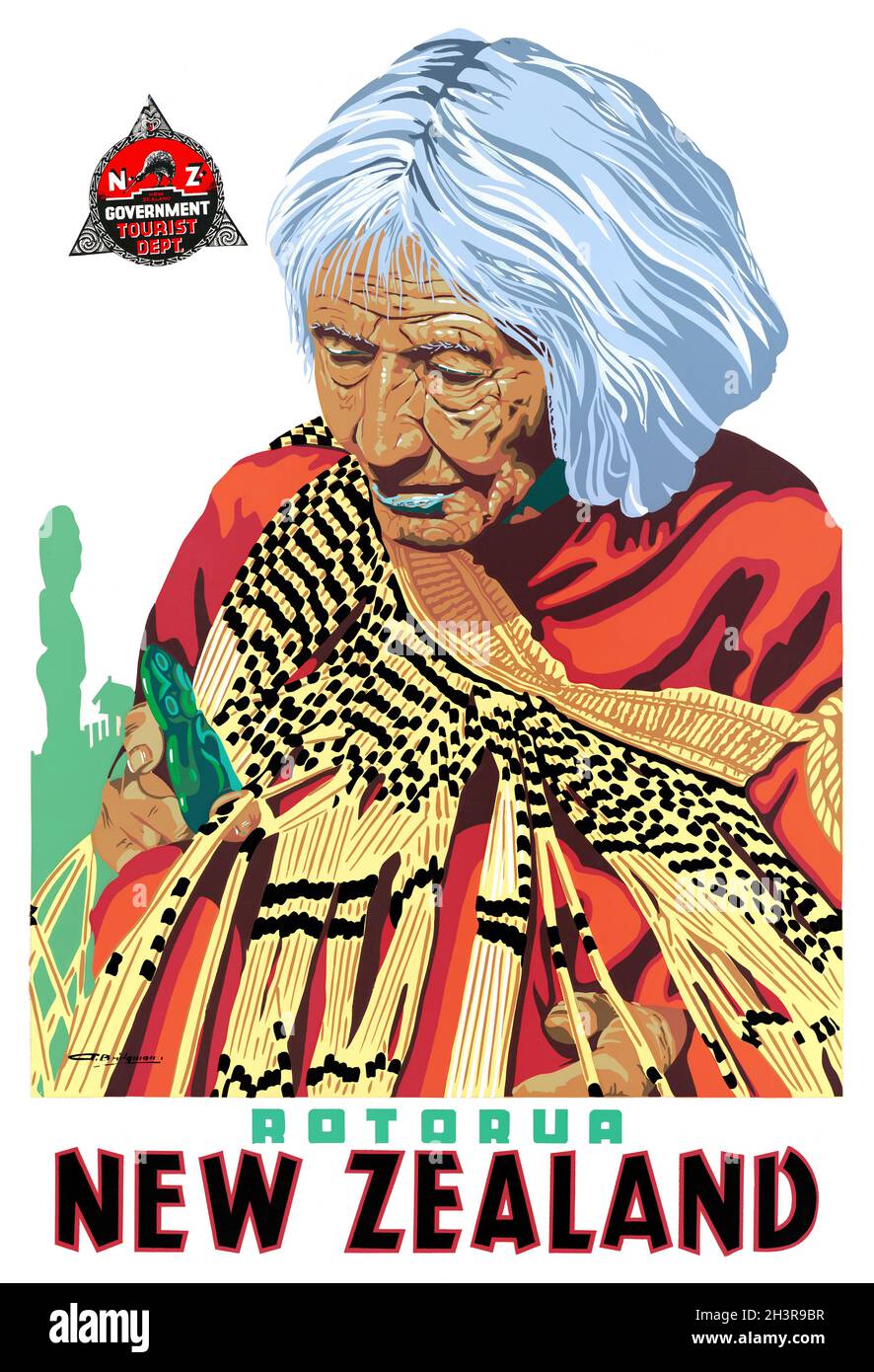 Maori woman new zealand Banque d'images détourées - Alamy