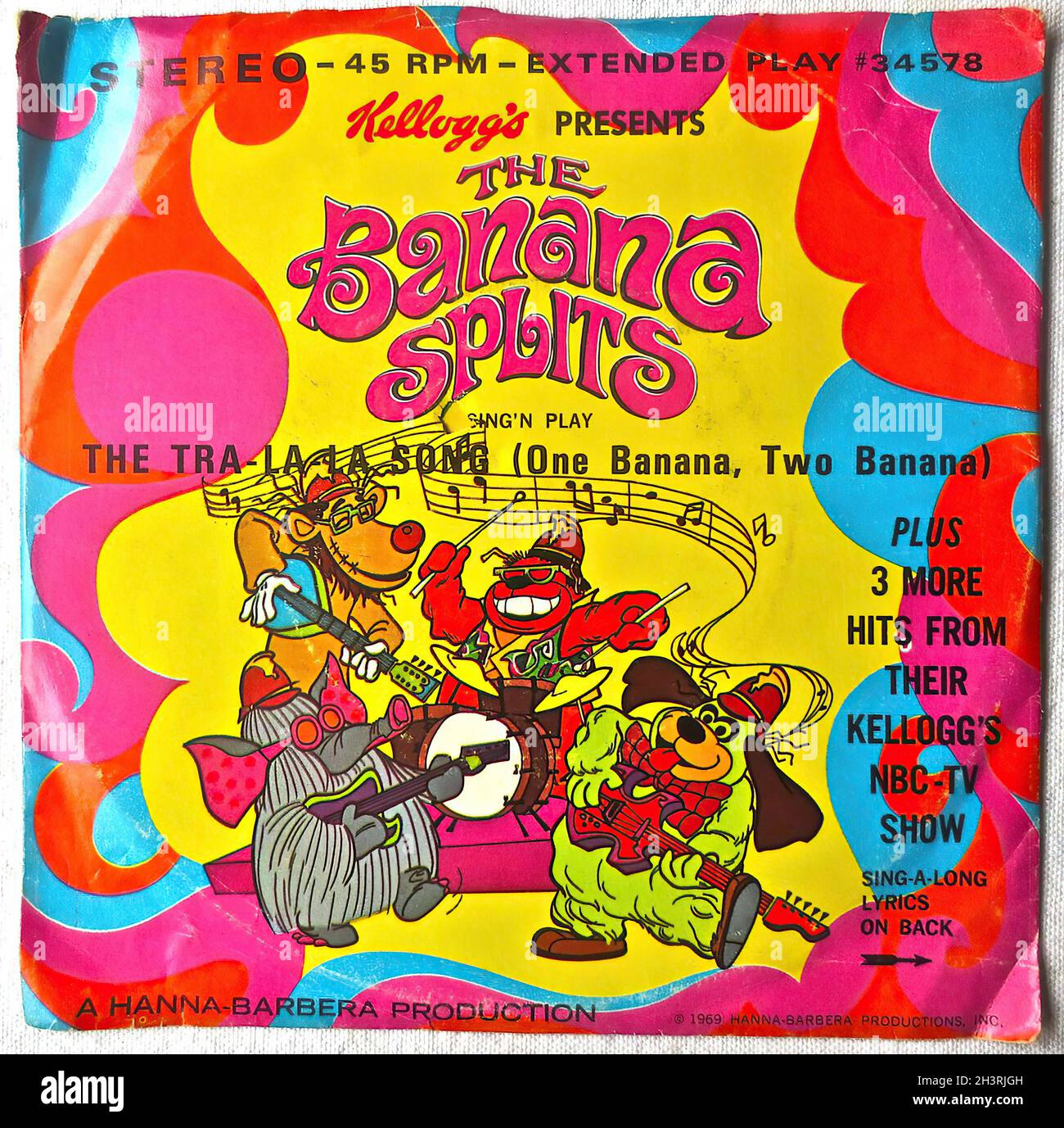 The Banana Splits 1969 The Tra-la-la Song 7 pouces Original Vintage ...