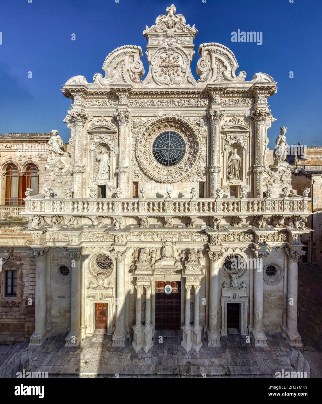 Basilique de santa croce lecce Banque de photographies et d’images à ...