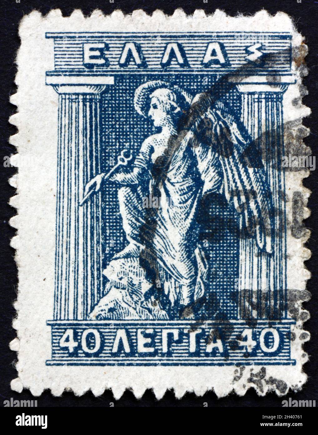 Iris holding caduceus Banque de photographies et d’images à haute ...