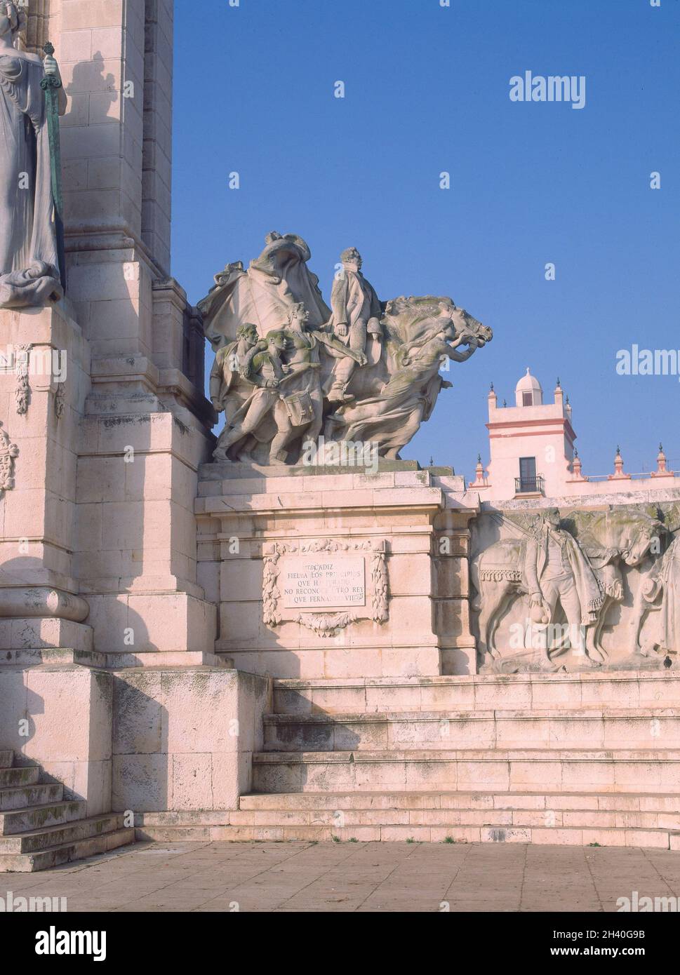 Monument aux cortes de cadix Banque de photographies et d’images à ...