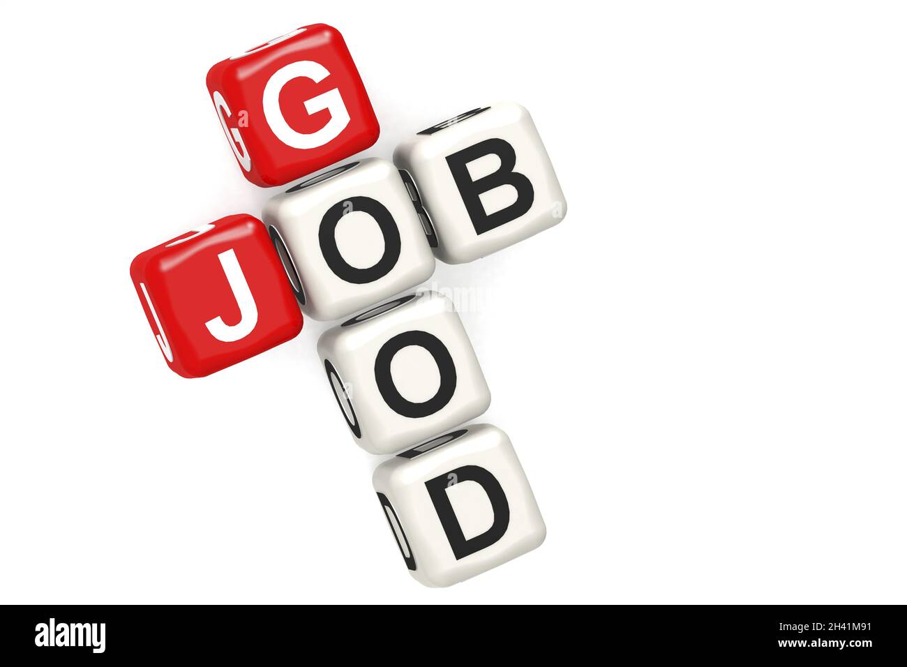 Lettre de scrabble avec le le mot bon Banque d'images détourées - Alamy