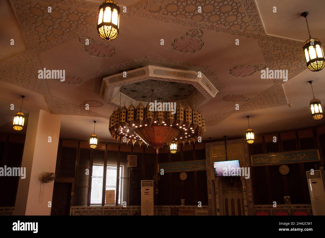 Lieu de culte des dames, mosquée du roi Martyr Abdullah bin Al-Hussein ...