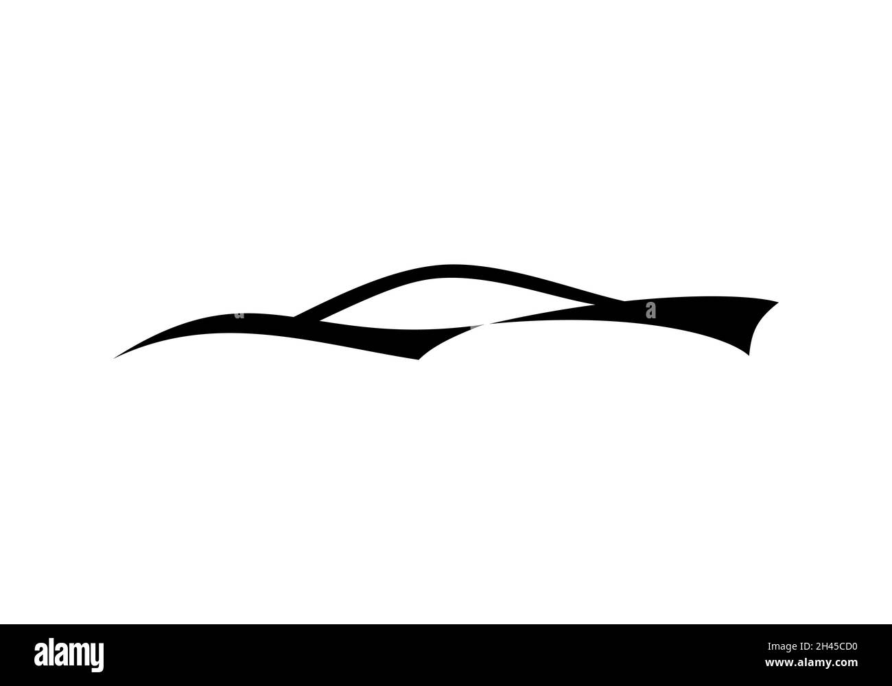 Logo de voiture Banque d'images noir et blanc - Alamy