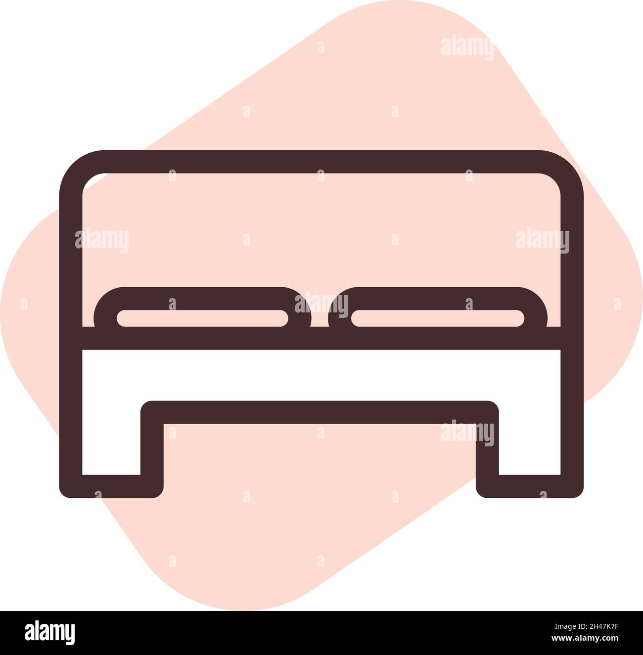 Personnes pictogramme lit double Banque de photographies et d’images à ...