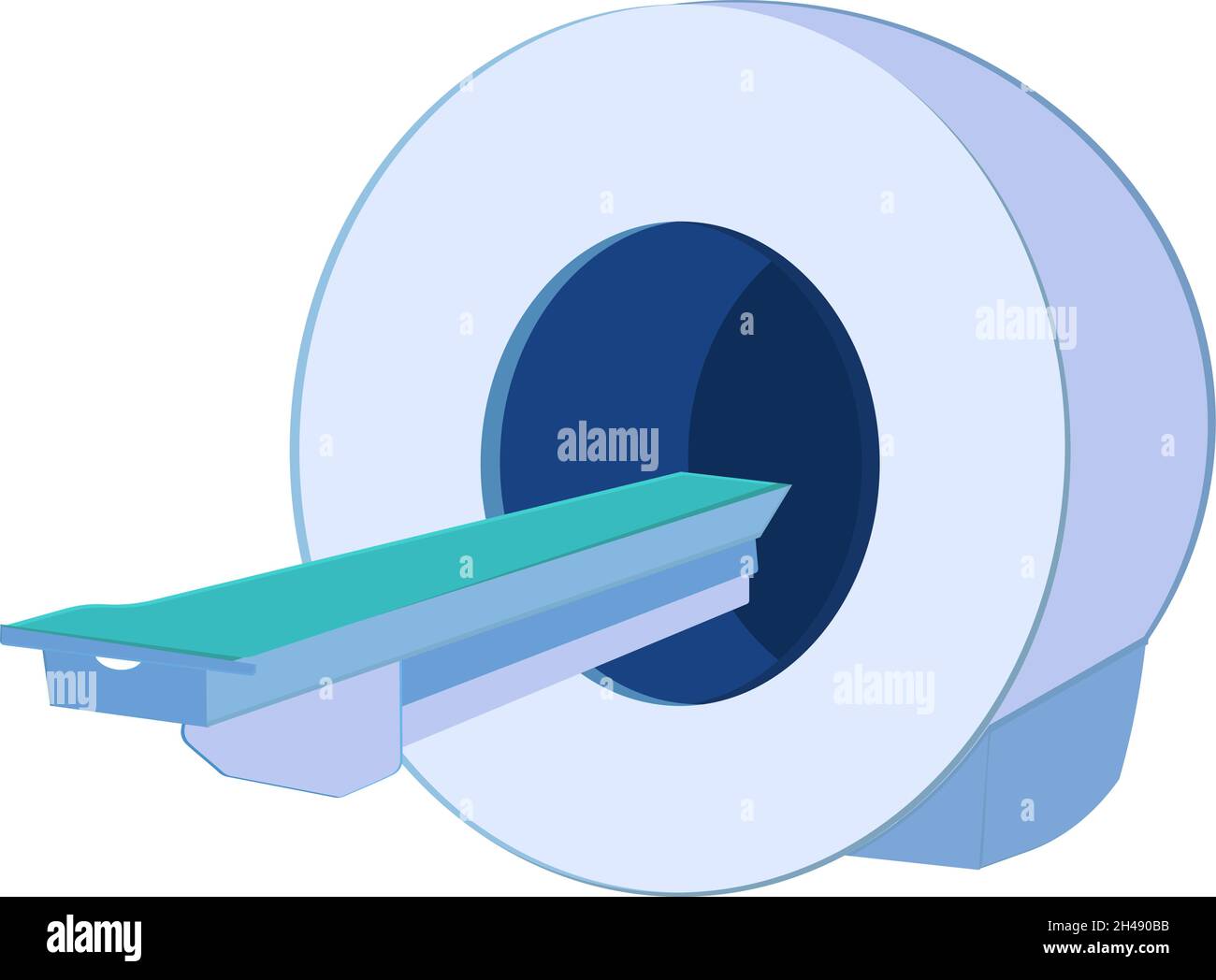 IRM, illustration, vecteur sur fond blanc Image Vectorielle Stock - Alamy