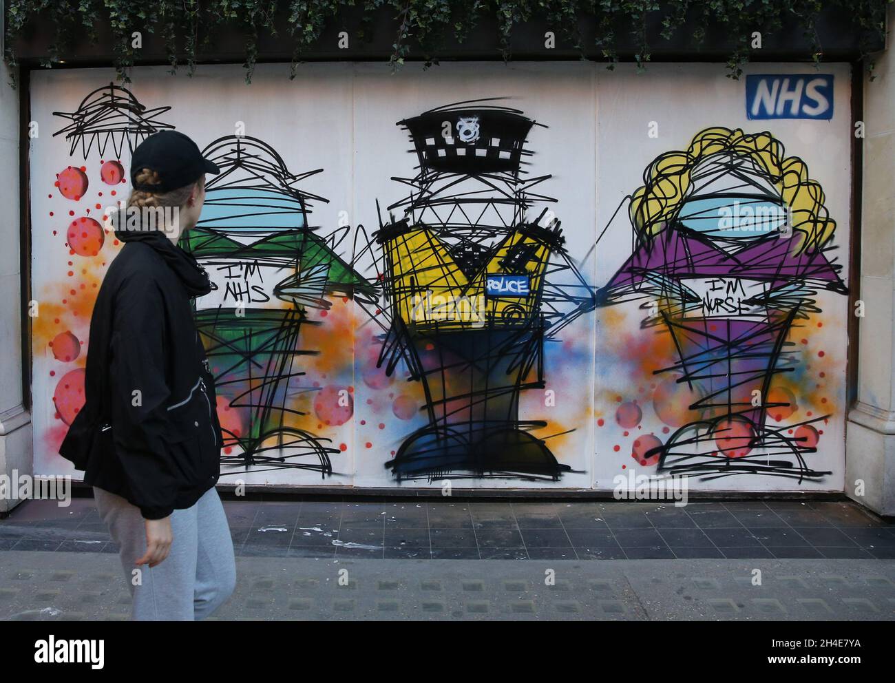 Artiste de graffiti nathan bowen Banque de photographies et d’images à ...