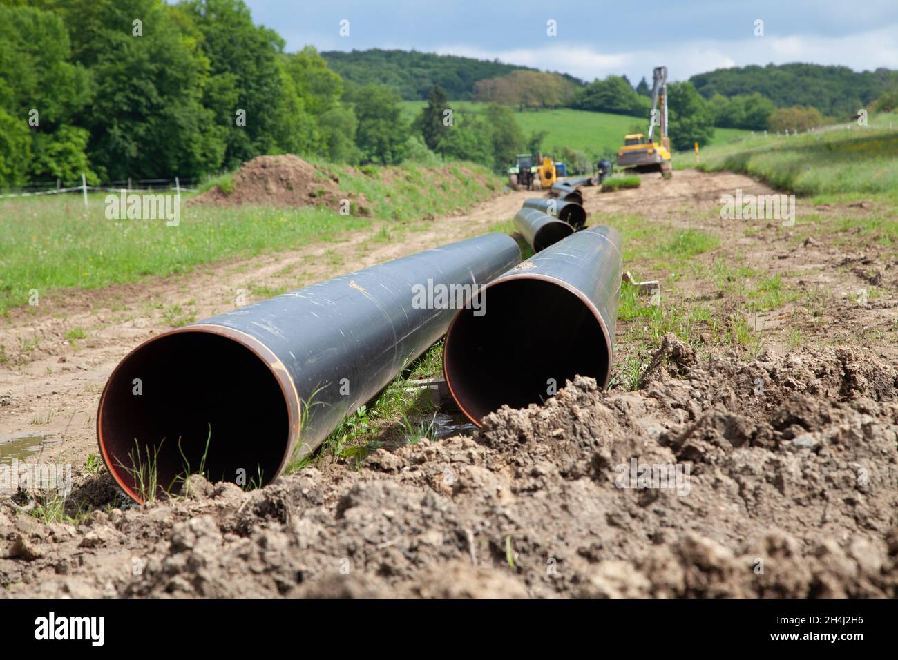 Pose de gazoduc Banque de photographies et d’images à haute résolution ...