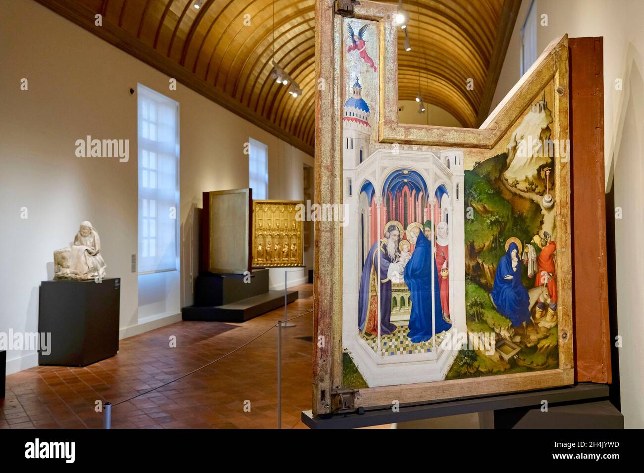France, Côte d'Or, Dijon, région classée au patrimoine mondial de l'UNESCO, Musée des Beaux-Arts ...