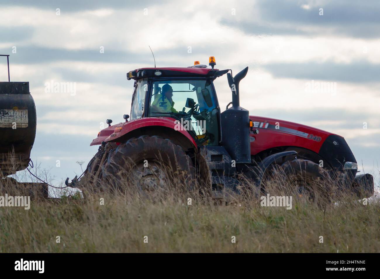 Container tractor trailer truck Banque de photographies et d’images à ...