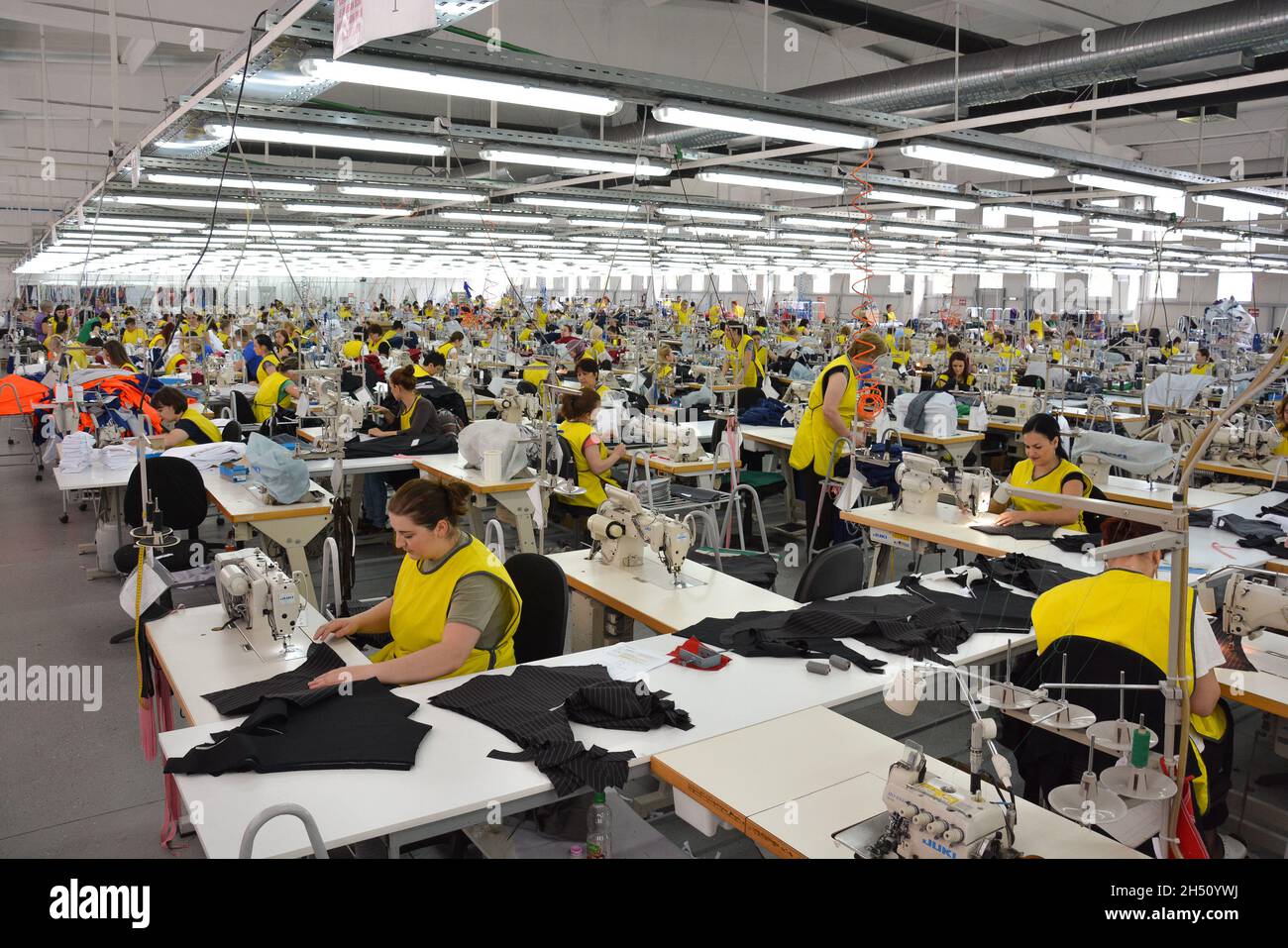 Usine confection textile Banque de photographies et d’images à haute ...