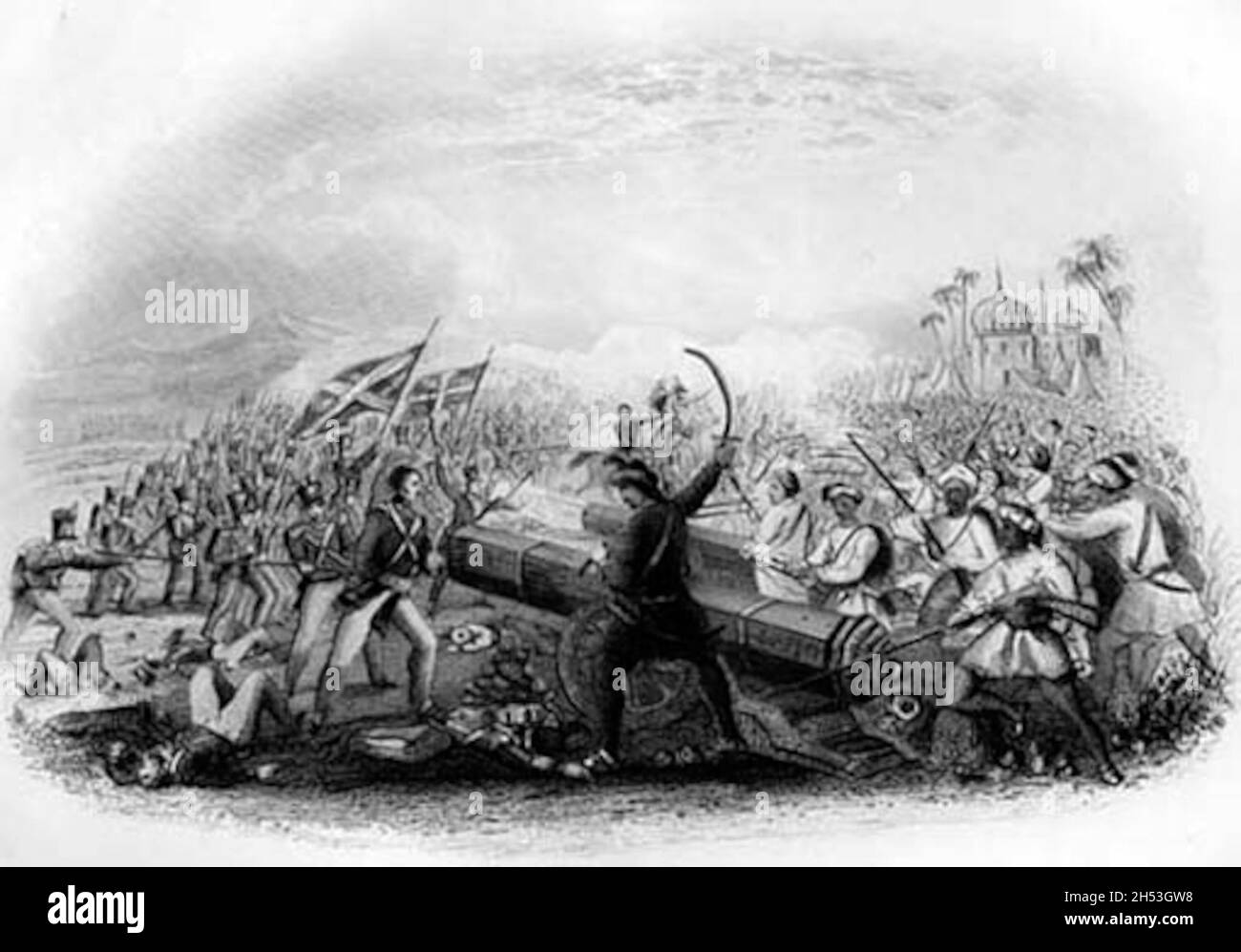 Battle of assaye Banque de photographies et d’images à haute résolution ...