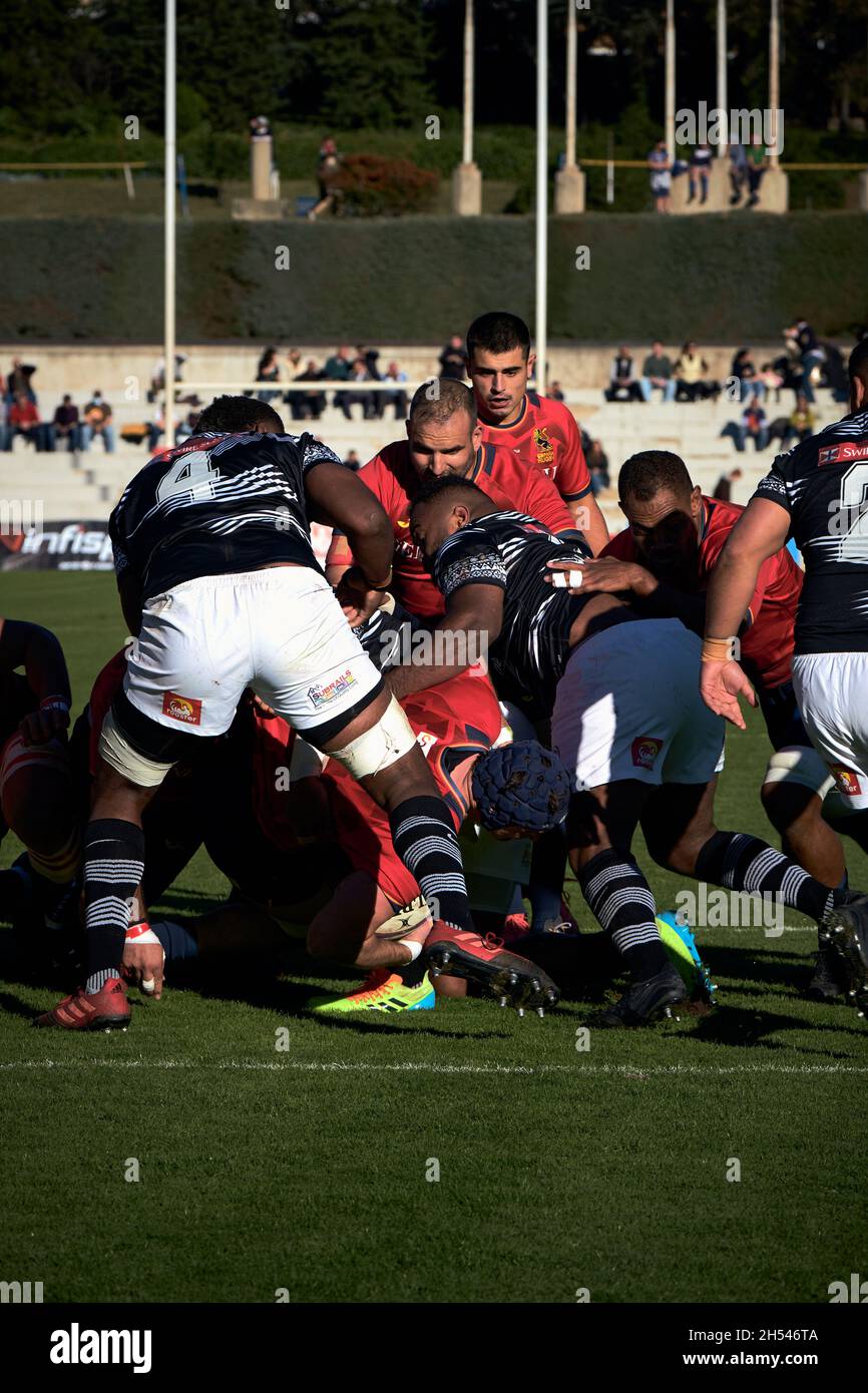 Mélée rugby Banque de photographies et d’images à haute résolution - Alamy