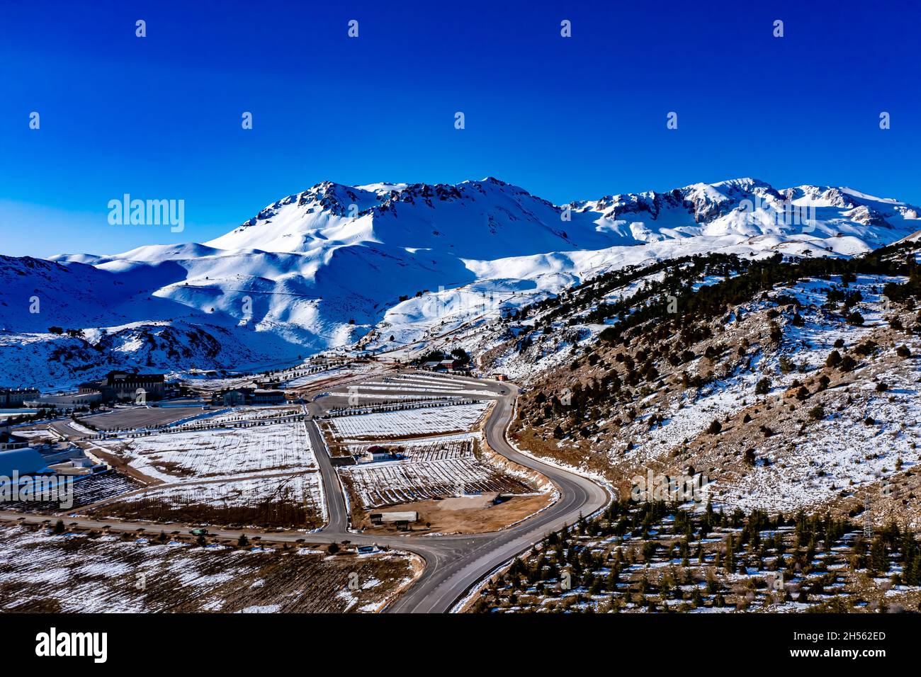 Davraz Dağı en Turquie | Luftbilder von Davraz Dağı Photo Stock - Alamy