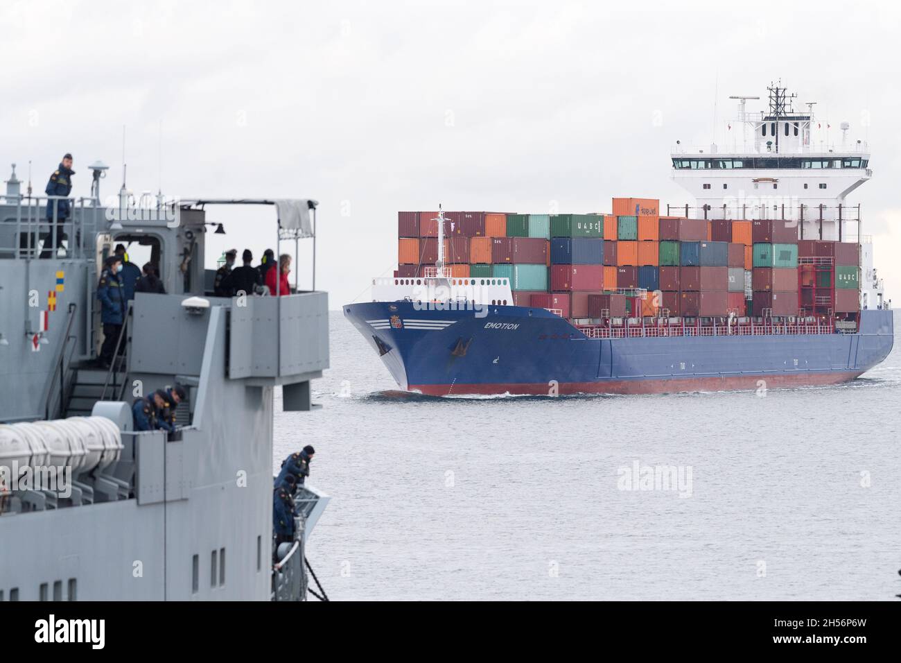 Navire de service de flotte de classe oste Banque de photographies et d ...