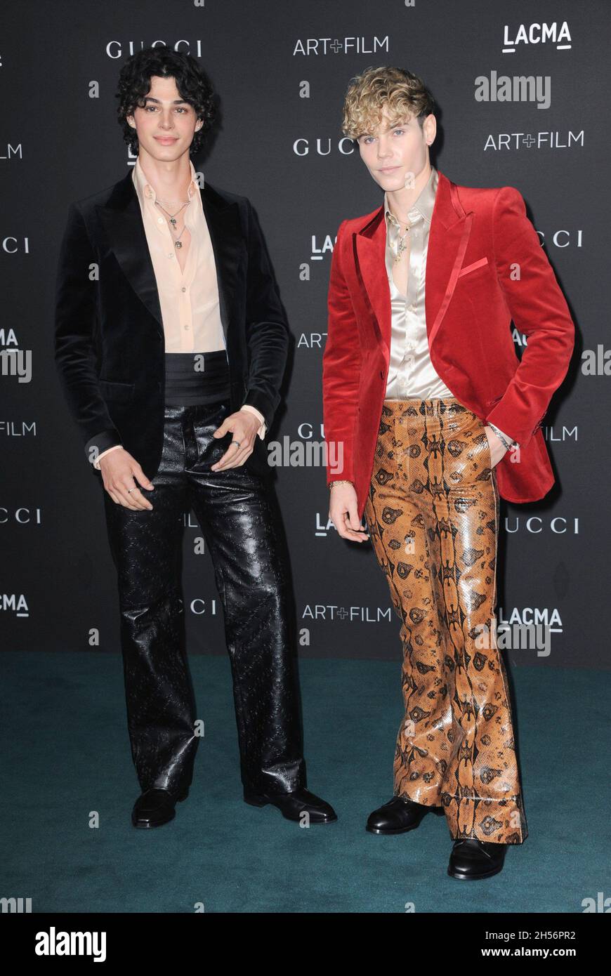Pierre Boo, Nick Champa à l'arrivée pour 2021 GALA art + FILM LACMA ...