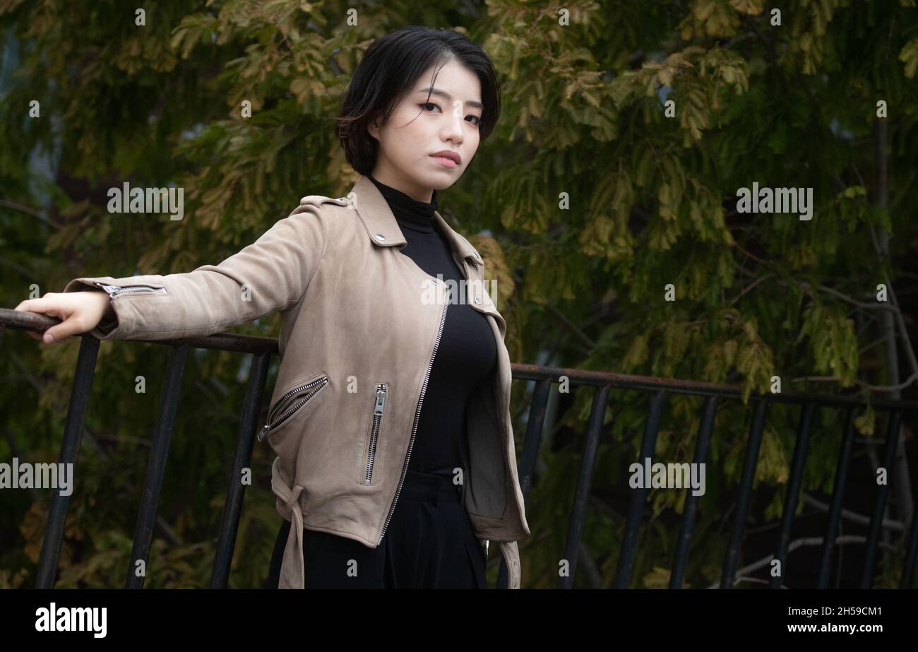 08 novembre 2021.L'actrice sud-coréenne Kim Hwan-hee l'actrice sud ...