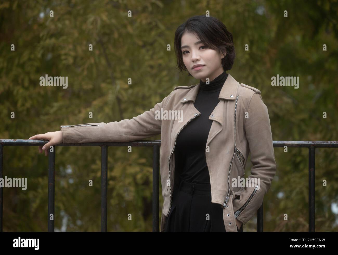 08 novembre 2021.L'actrice sud-coréenne Kim Hwan-hee l'actrice sud ...