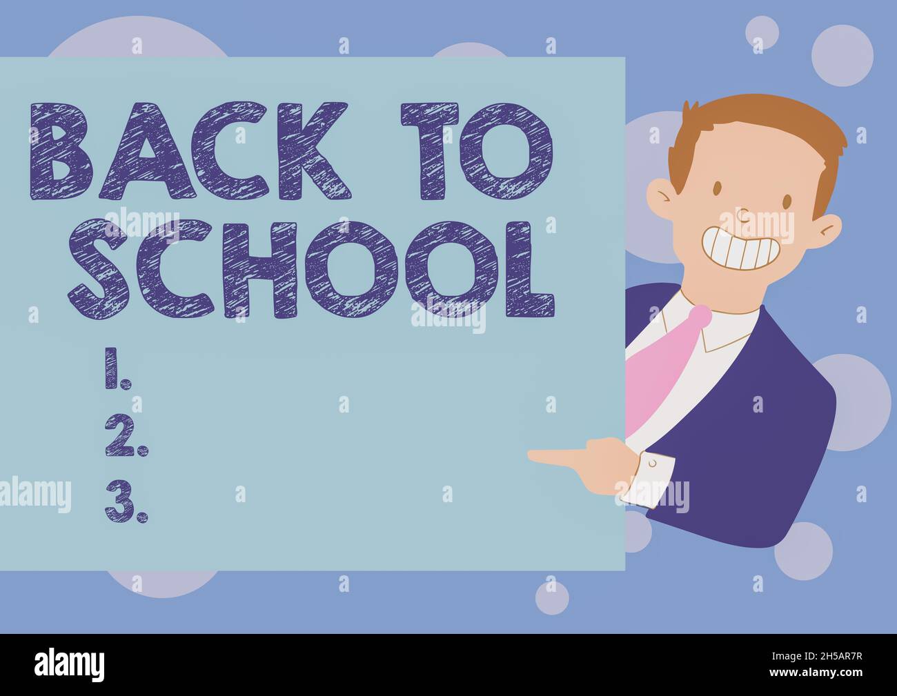Affiche textuelle indiquant la rentrée des classes.Concept le sens est ...