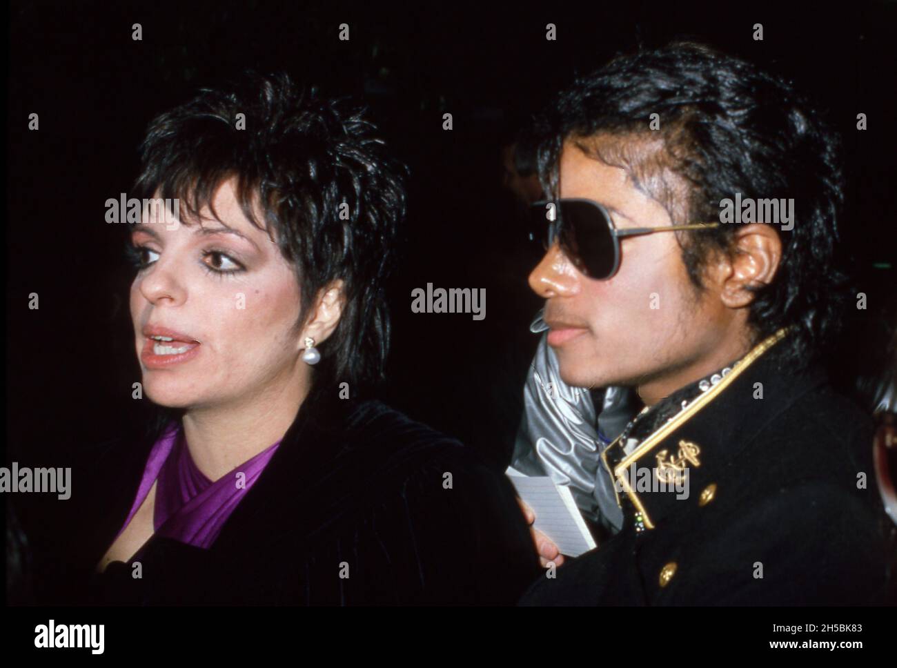 Liza minnelli et michael jackson Banque de photographies et d’images à haute résolution - Alamy