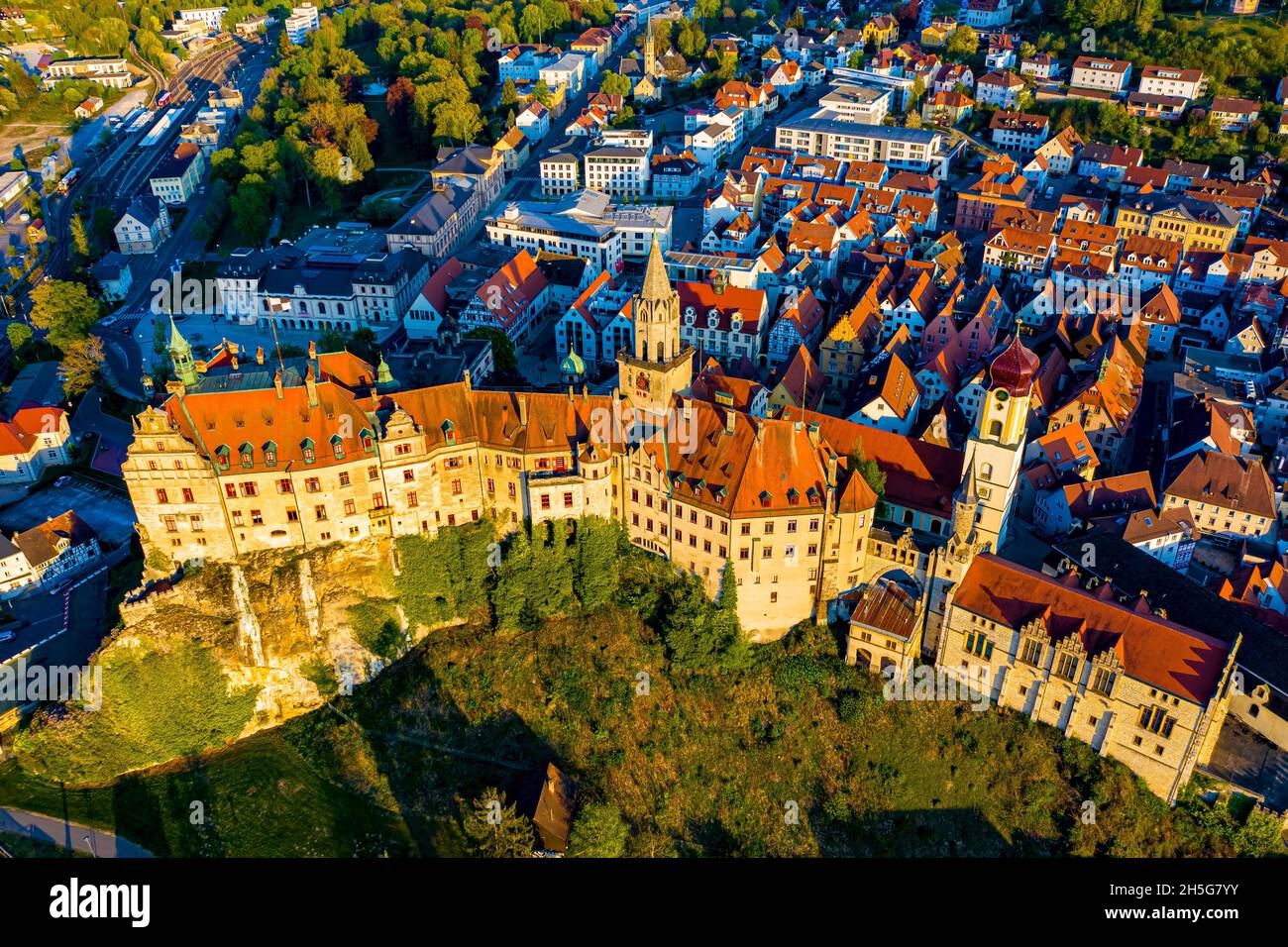 Luftbild sigmaringen Banque de photographies et d’images à haute ...