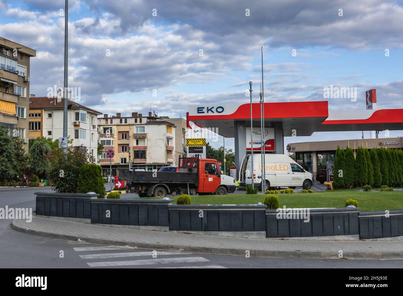 Fuel station eko Banque de photographies et d’images à haute résolution - Alamy