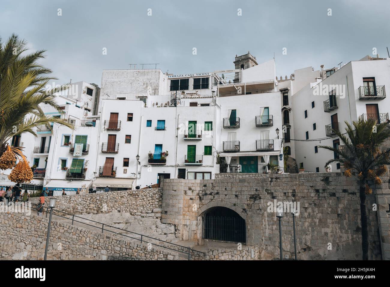 Belles maisons blanches Banque de photographies et d’images à haute ...