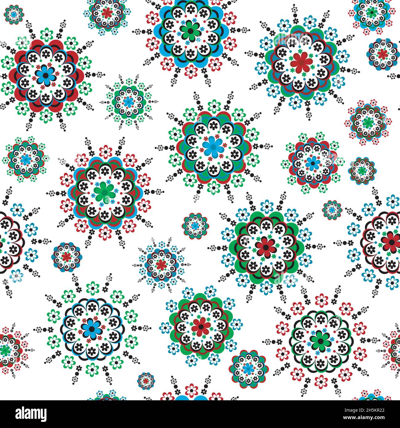 Fleurs autochtones Banque d'images vectorielles - Alamy