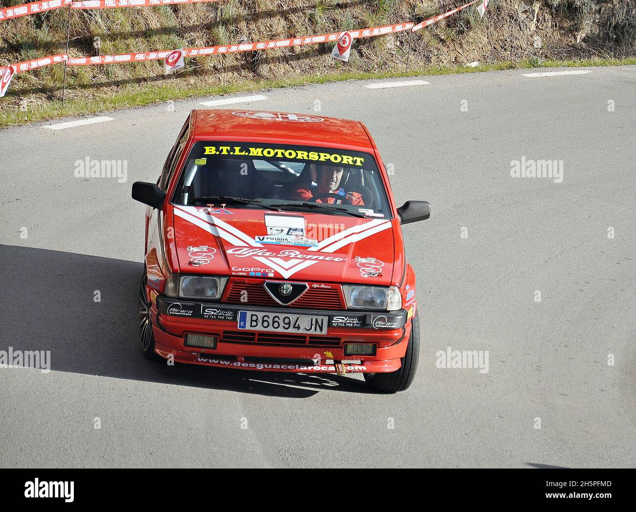 Alfa romeo classic car rally Banque de photographies et d’images à ...