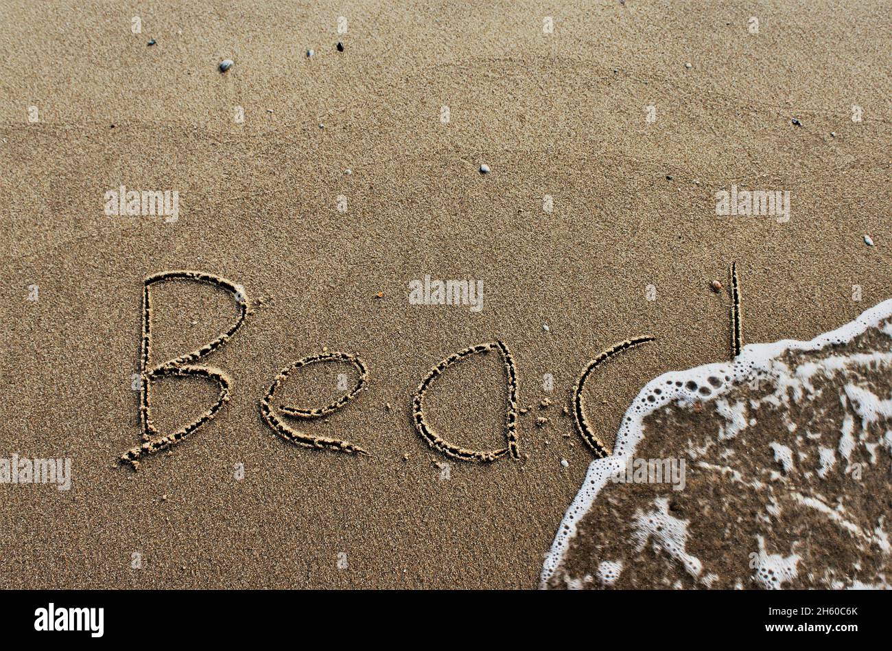 Mot plage Banque de photographies et d’images à haute résolution - Alamy