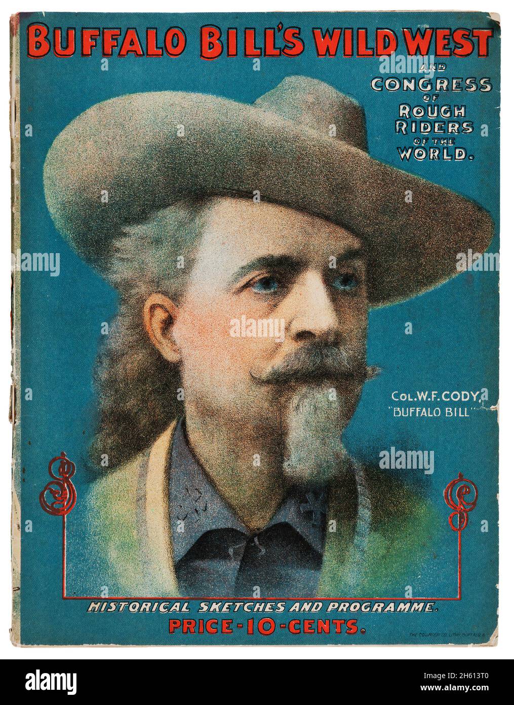 Buffalo bill cody wild west show Banque de photographies et d’images à ...