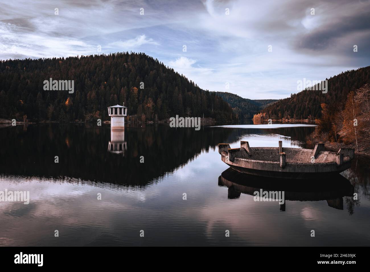 Barrage de kleine kinzig Banque de photographies et d’images à haute ...