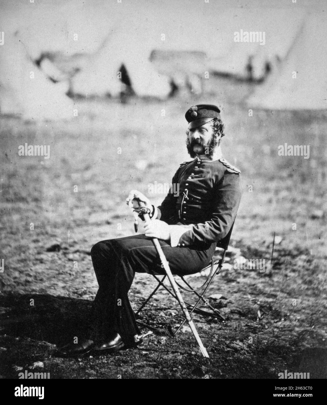 Régiment de crimée Banque d'images noir et blanc - Alamy