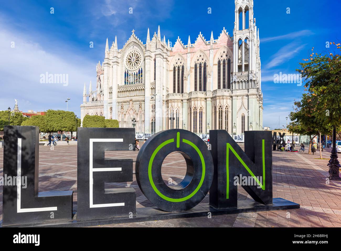 Leon, Guanajuato, Mexique, 20 septembre 2021 : le Temple Expiatoire de ...