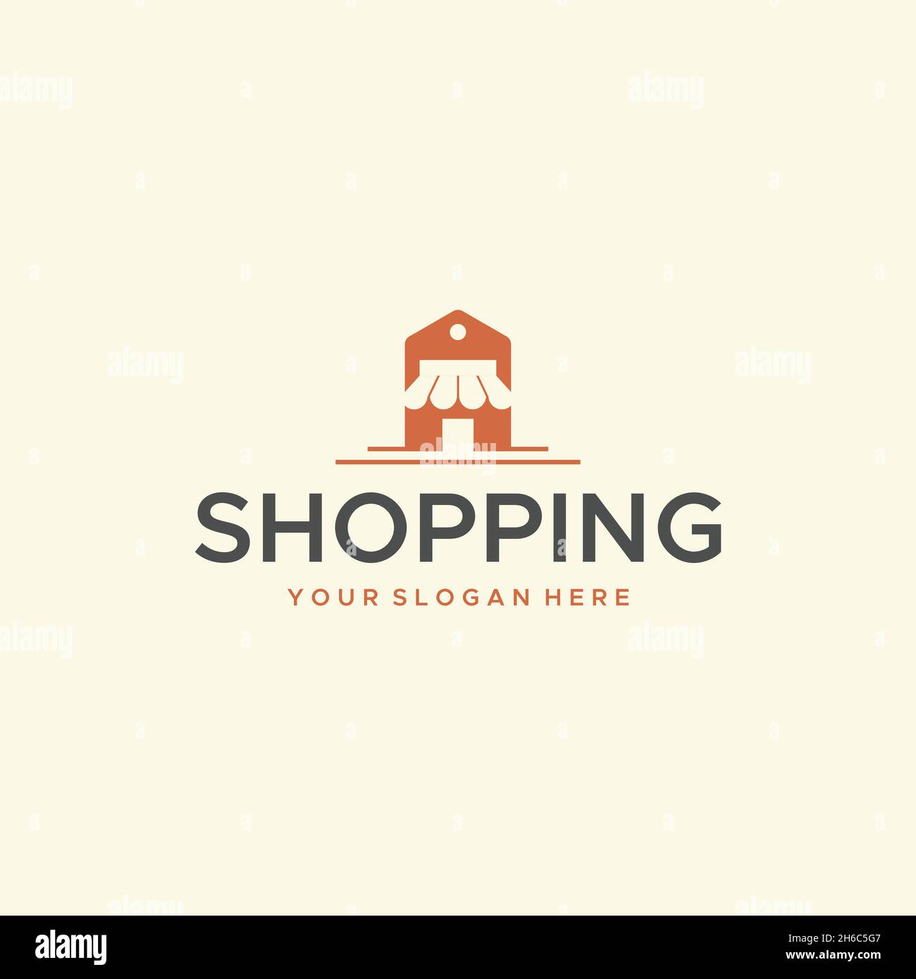 Logo magasin Banque d'images vectorielles - Alamy