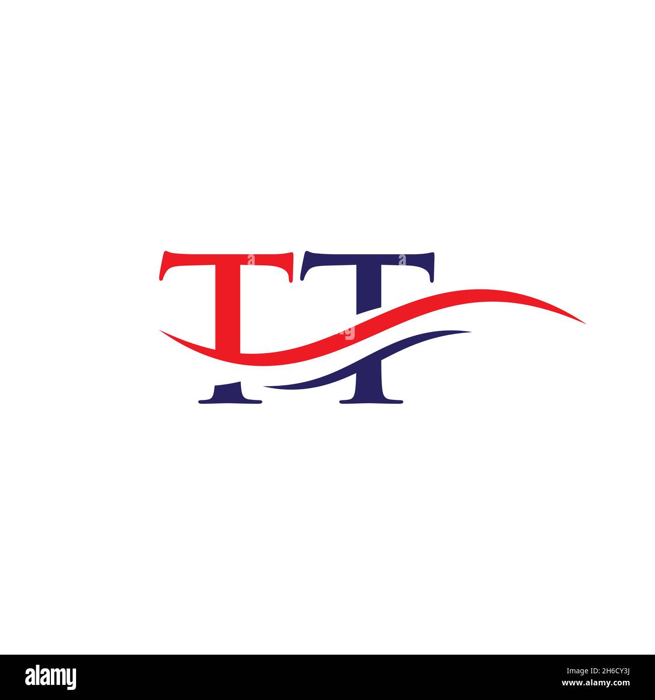 Tt logo Banque d'images vectorielles - Alamy