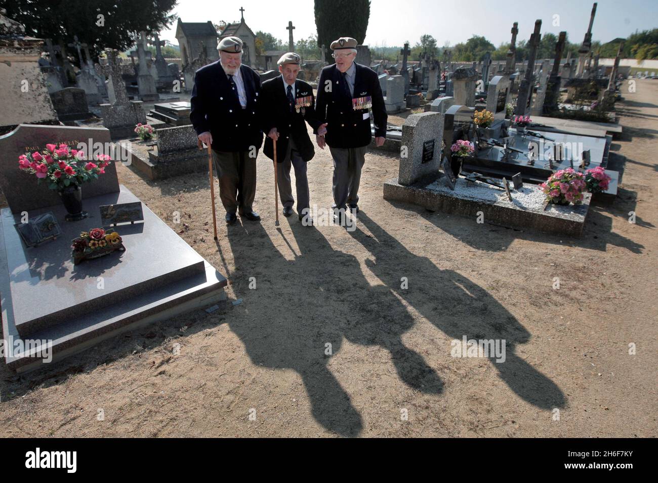Trois des derniers survivants de SAS de la Seconde Guerre mondiale au ...