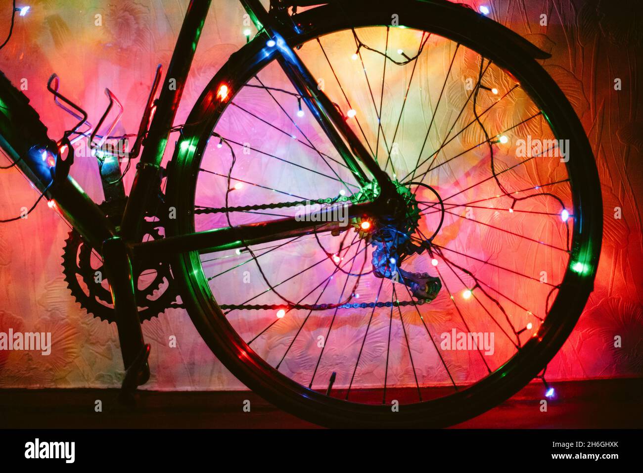Vélo décoré Banque de photographies et d’images à haute résolution - Alamy