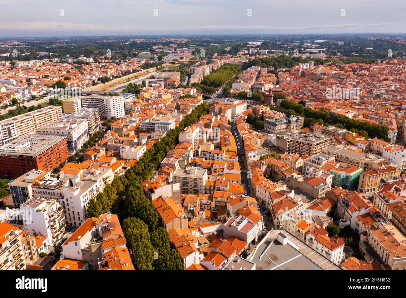 Perpignan street view france Banque de photographies et d’images à ...