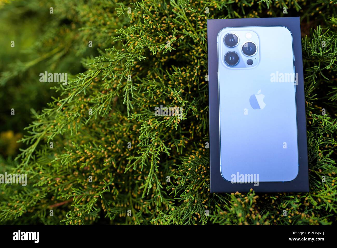 Boîte en carton de nouveaux Apple Computers iphone 13 Pro smartphone ...