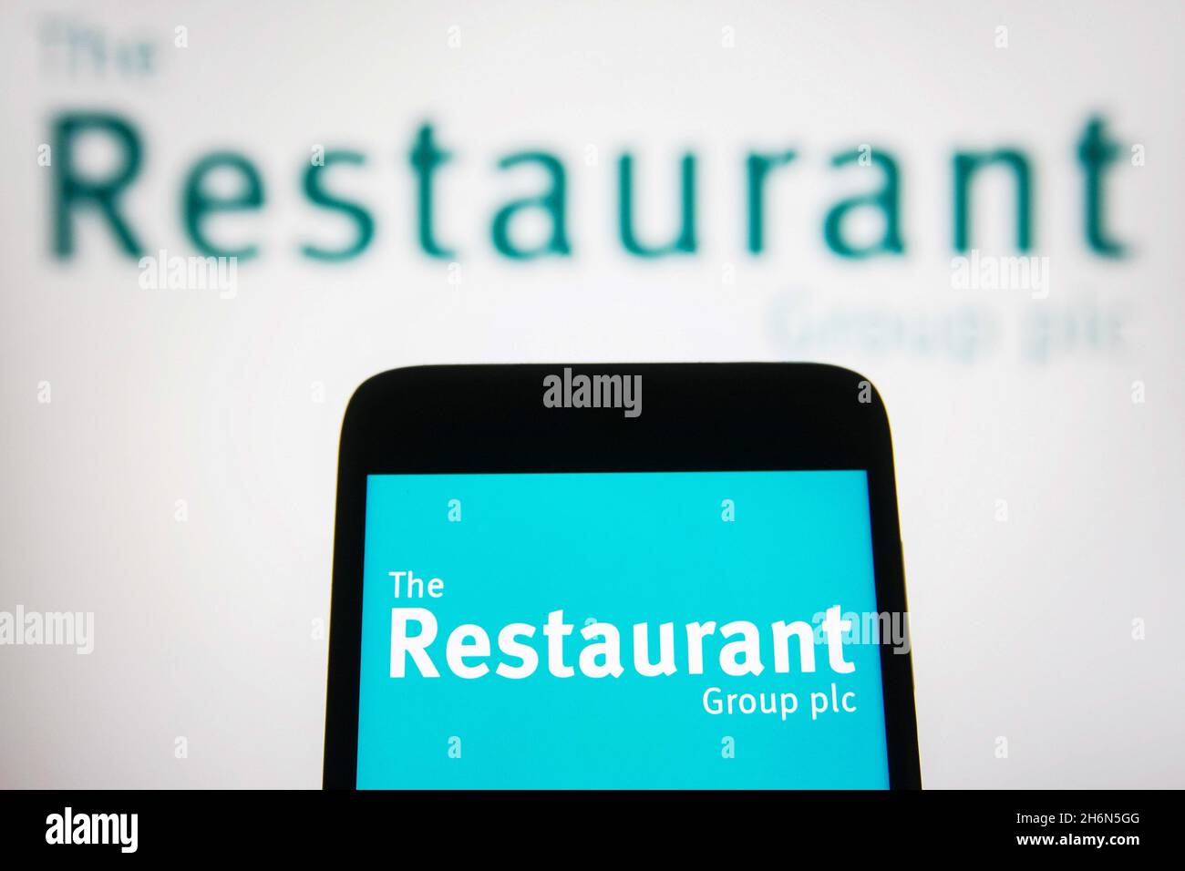 Le groupe de restauration plc Banque de photographies et d’images à ...